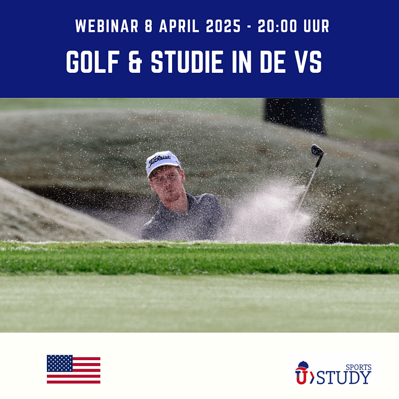 Webinar Golf & Studeren in de VS – UStudy Sports